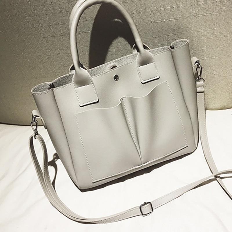 Pu Leather laptop Bag Simple Handbags Famous Brand... – Grandado