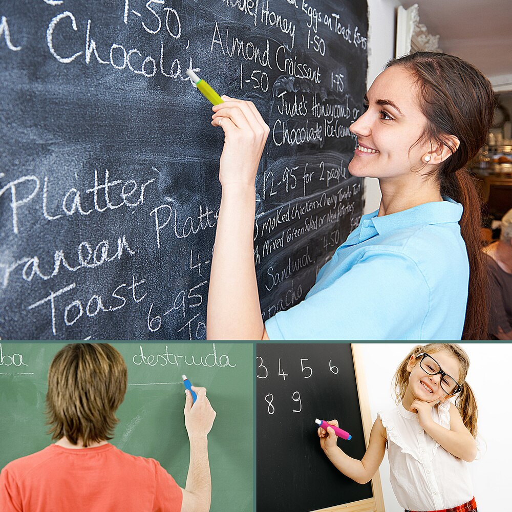 YeahiBaby 10pcs Chalk Holder with Storage Box Plas... – Grandado