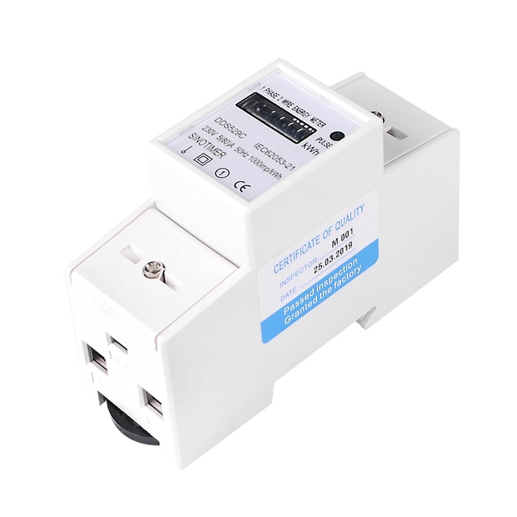 Automatic Single Phase 2 Wire Electric Energy Coun... – Grandado