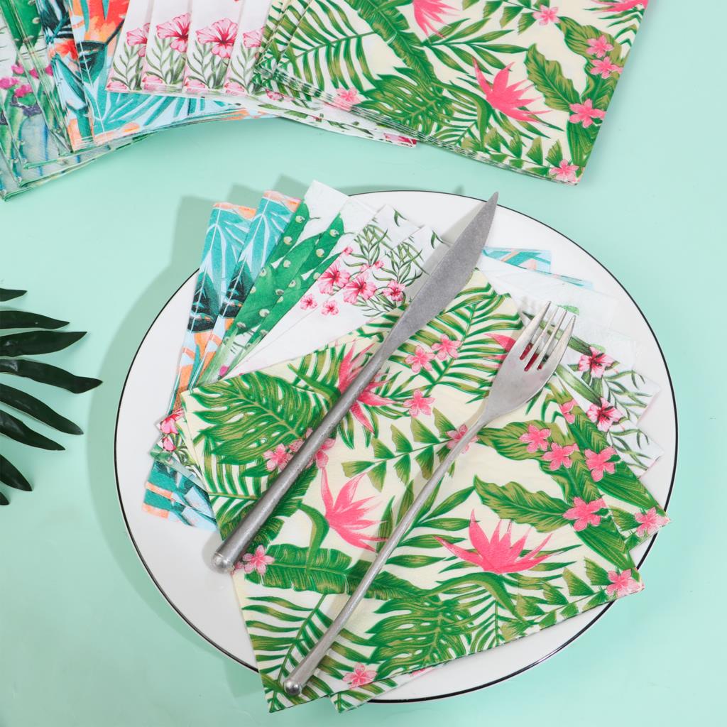 80 Pcs 2-Lagen Tissue Papier Voor Restaurants Virg... – Vicedeal