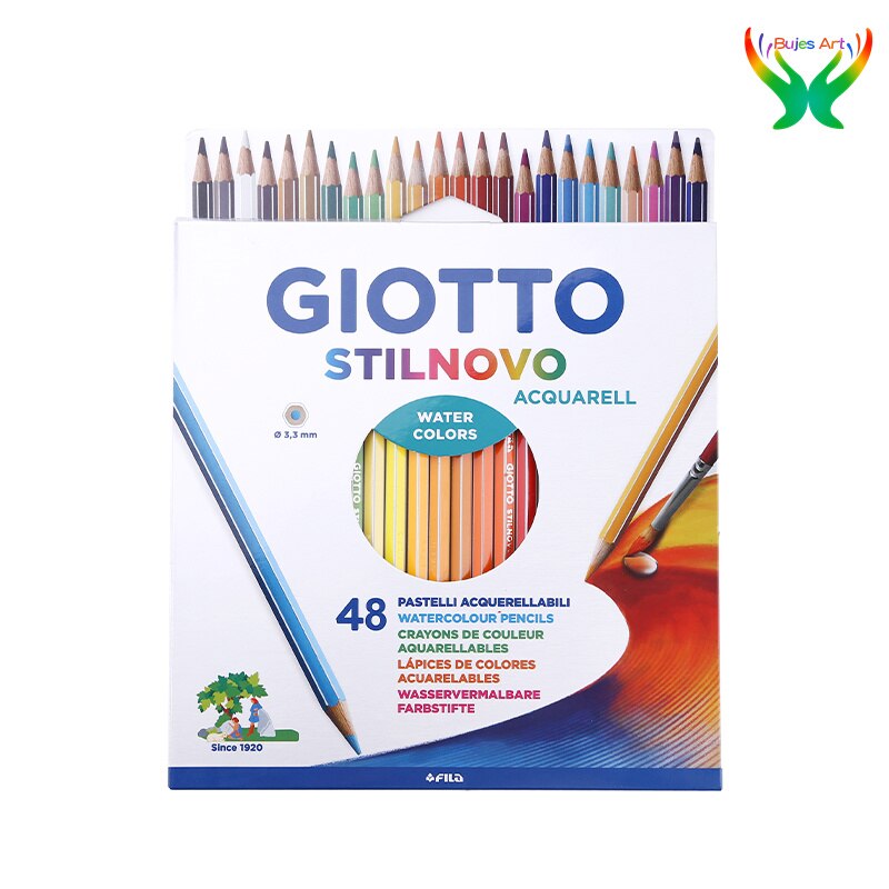 Italy Giotto stilnovo 48 color water soluble color... – Vicedeal