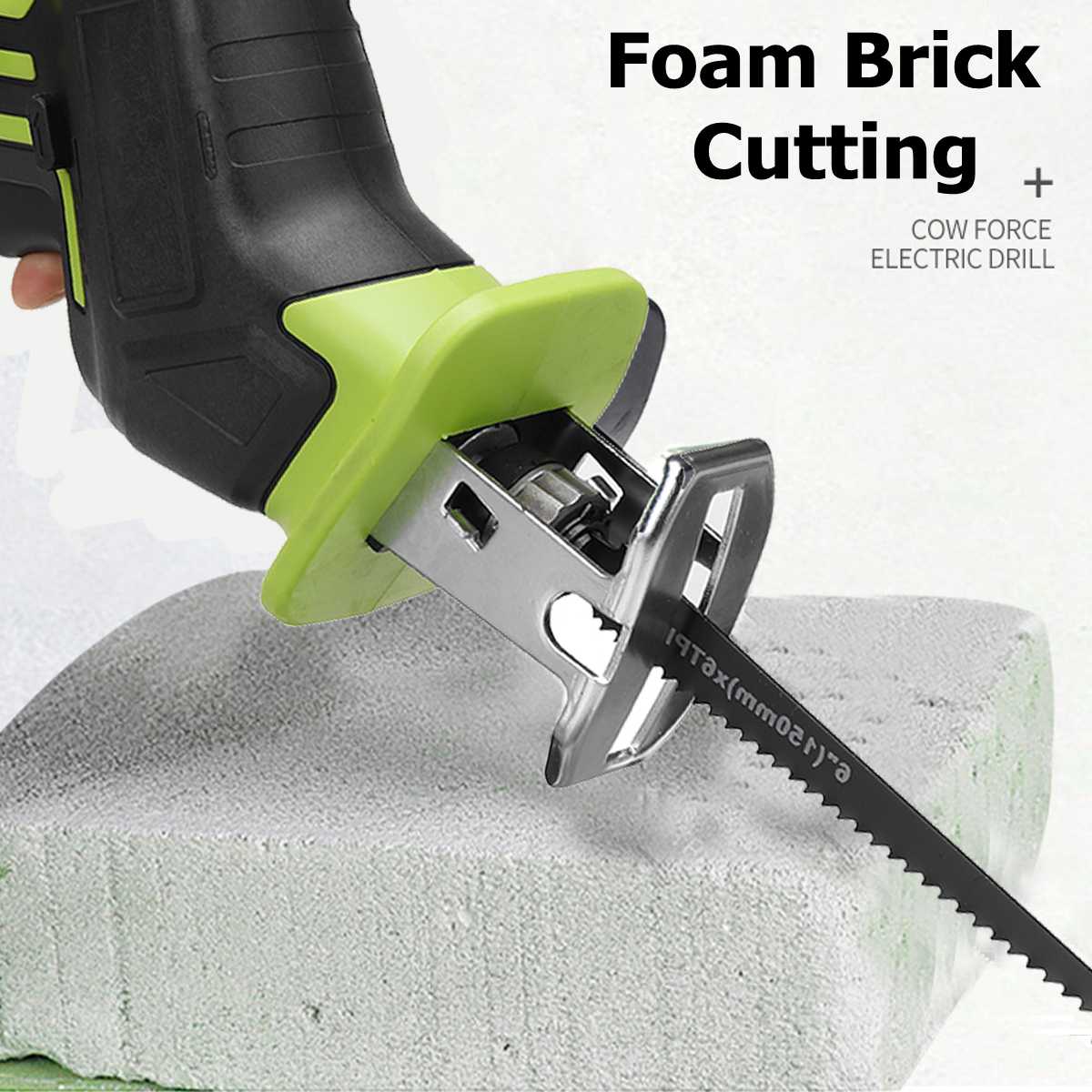 21V Cordless Electric Reciprocating Saw Outdoor Sa... – Vicedeal