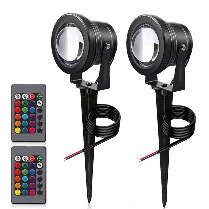 Le paysage de rvb 10W LED allume la lampe extérieu... – Grandado