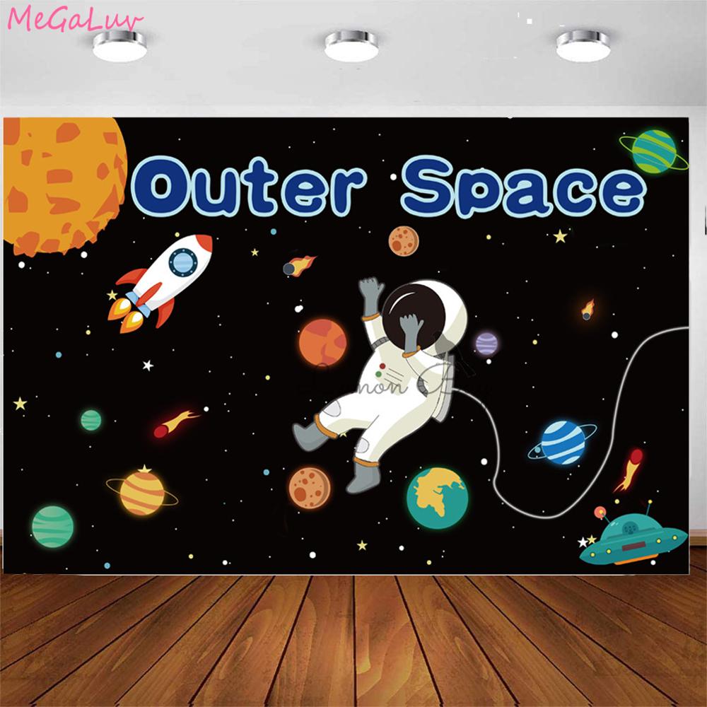 Outer Space Astronaut Theme Backdrop Astronomy Pla... – Grandado