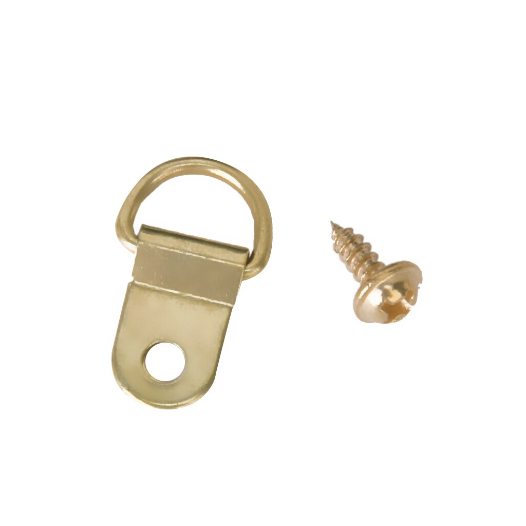 50PCS Golden D-Ring Picture Framing Frame Hanging ... – Grandado