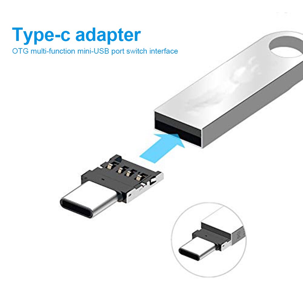 5PCS/ 1PCS Type C to USB OTG Connector Adapter for... – Grandado