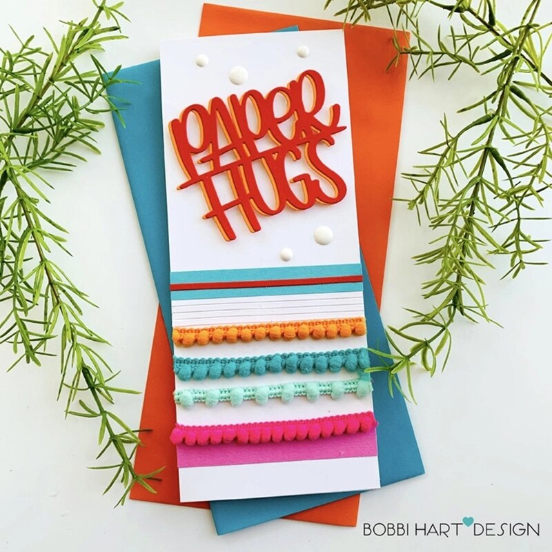 CH PAPER HUGS 3D Stitched DIY Scrapbooking Stamps ... – Grandado
