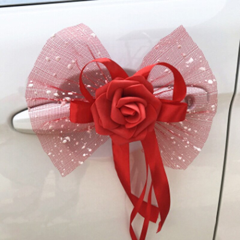 Wedding Car Decoration Wedding Flower 3 Colors Car... – Vicedeal