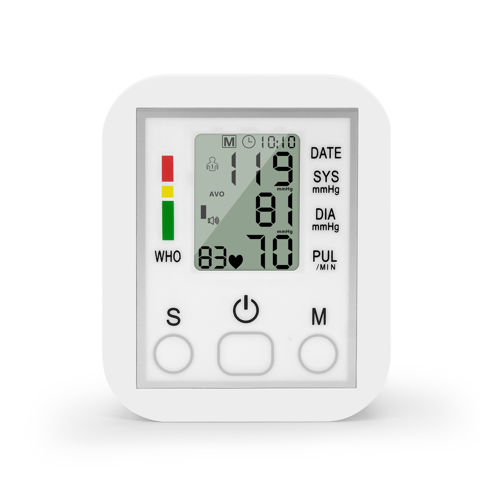 USB Digital Arm Automatic Blood Pressure Monitor &... – Grandado