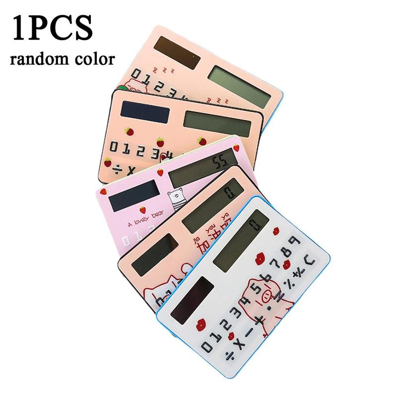 Leuke Kawaii Rekenmachine Cartoon Mini Card Type U... – Vicedeal