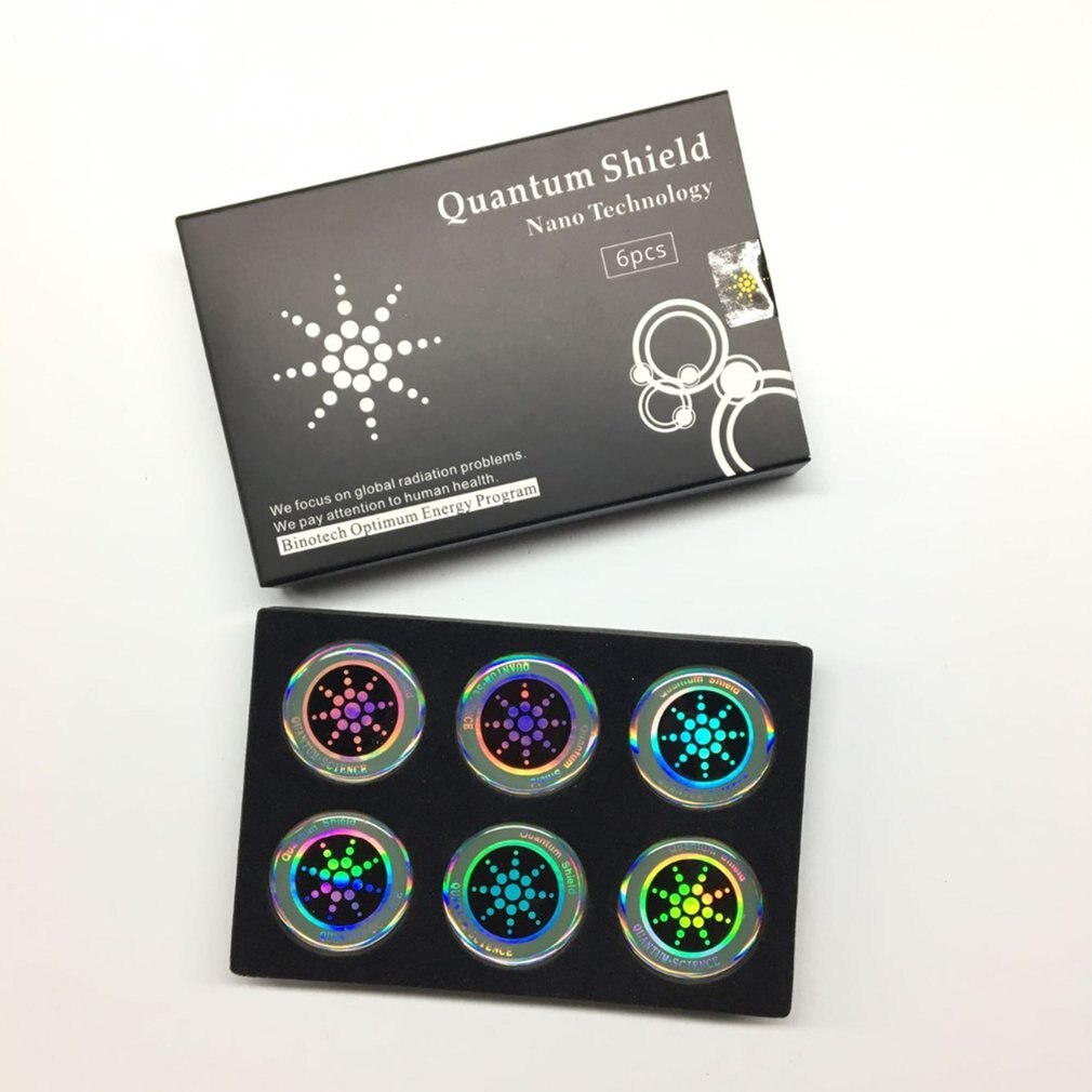 Anti-Radiation Stickers For Mobile Phones Round Sh... – Grandado