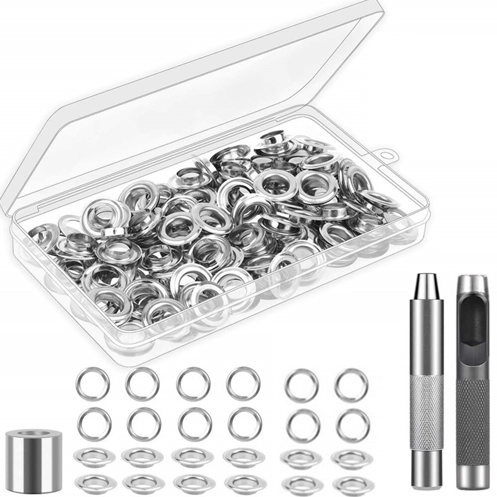 120 Sets 12mm Grommet Eyelets Kit Include Grommets... – Grandado