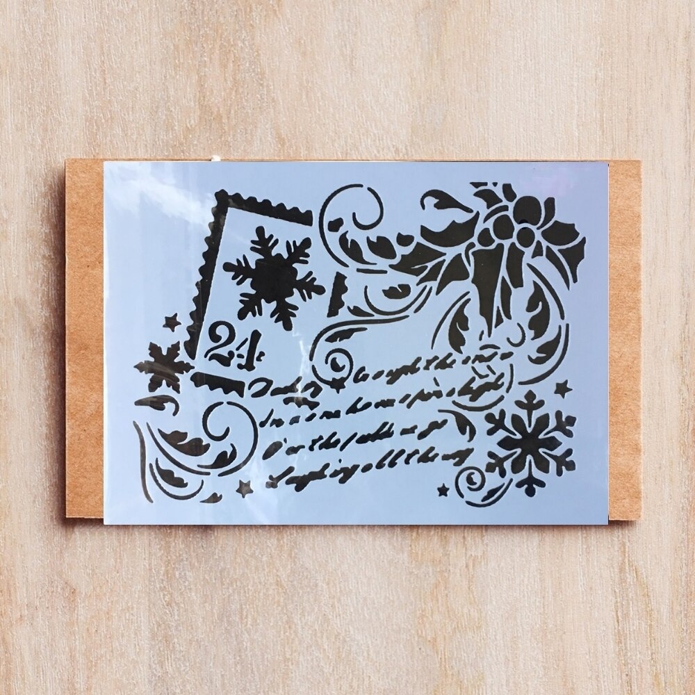 A4 29Cm Winter Sneeuwvlok Stempel Diy Gelaagdheid ... – Vicedeal