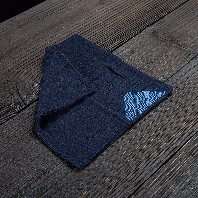 Vintage Embroidered Tea Napkins Cloth Flower Patte... – Vicedeal