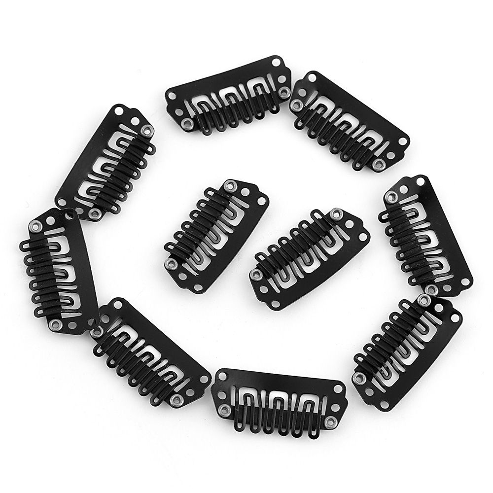 U Shape Wigs Snap Clips HairStyling Metal Pin Iron... – Grandado