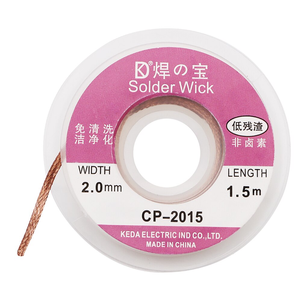 NICEYARD 1.5m * 2.0mm Desoldering Braid Wire Sucke... – Grandado