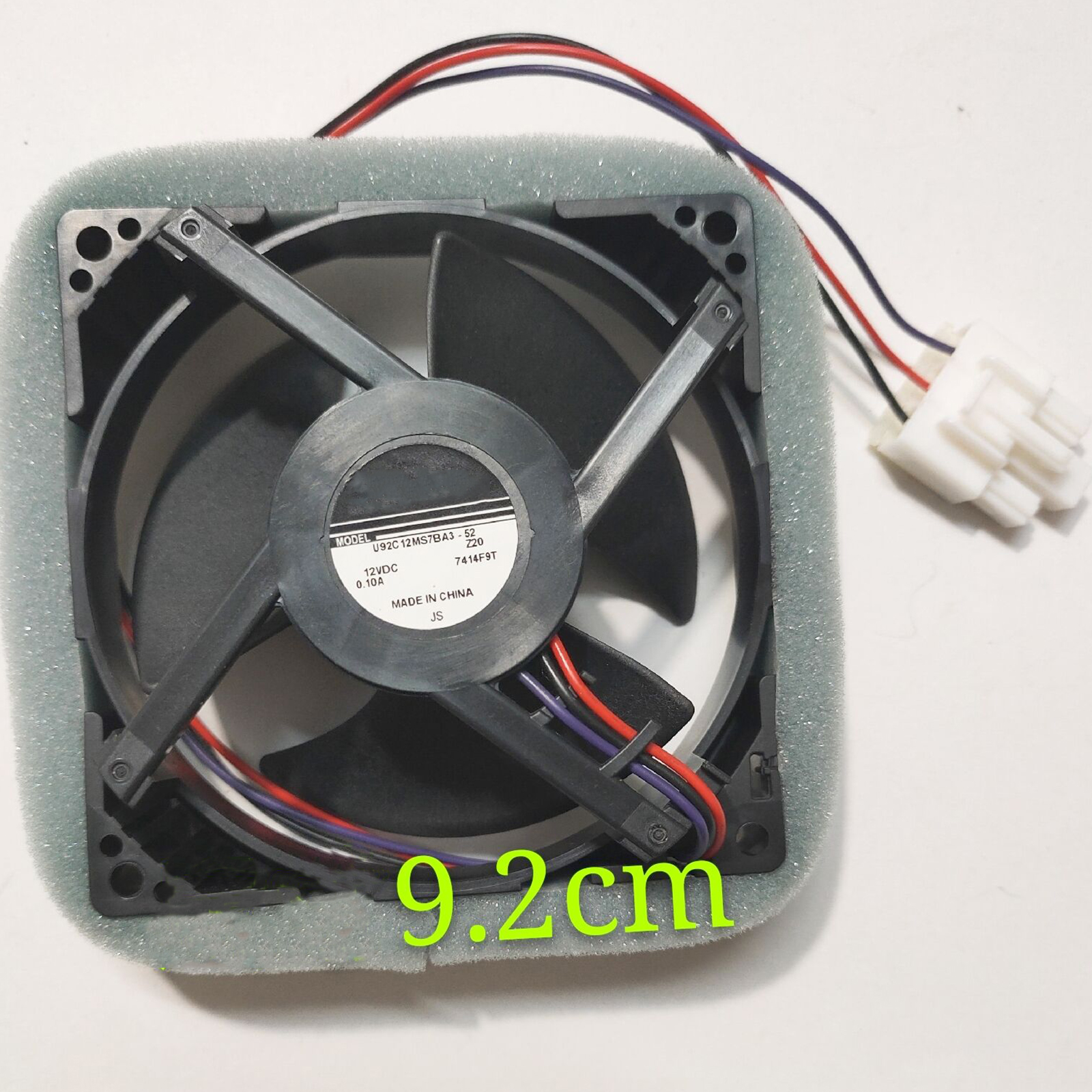 1PC Refrigerator Fan U92C12MS7BA3-52 9CM Freezing ... – Grandado