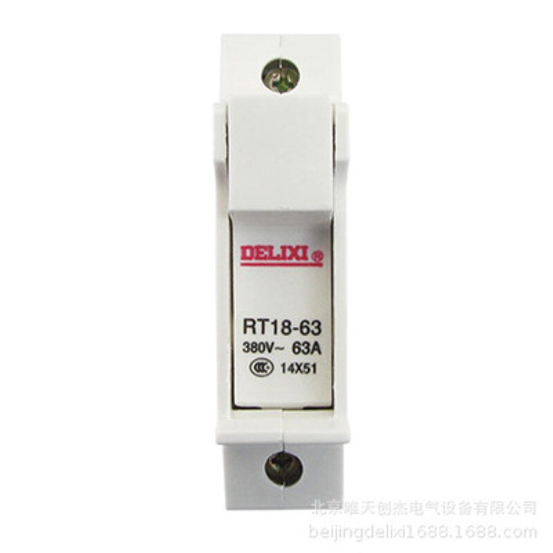Base Fuse Holder 1P RT18-63 35mm DIN rail mount Su... – Grandado