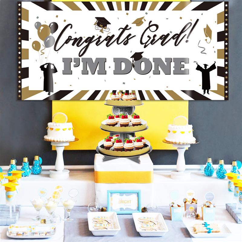 Photo Booth Props Congrats Grad Ik Ben Gedaan Teke... – Vicedeal