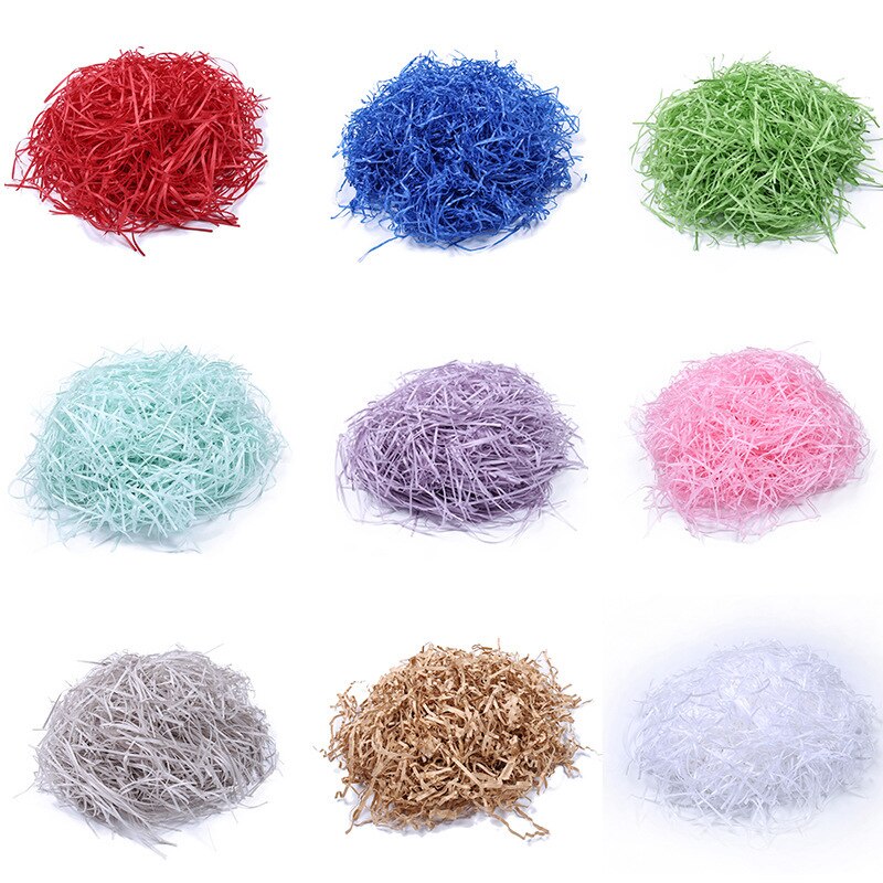 20g/- pack versnipperd papier raffia vulling doos ... – Vicedeal