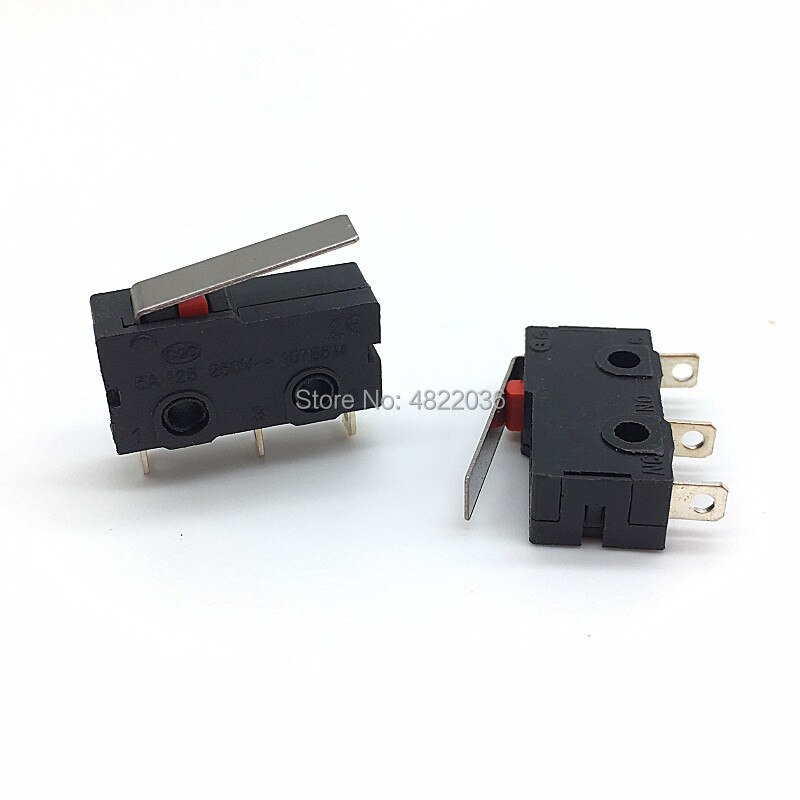 10 Pcs Limited Switch 3 Pin No Nc 5A 250VAC Micro ... – Vicedeal