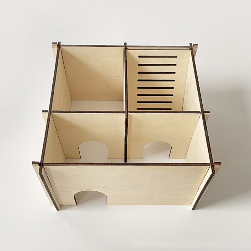 Hamster Houten Huis Diy Nesting Leefgebied Kleine ... – Grandado