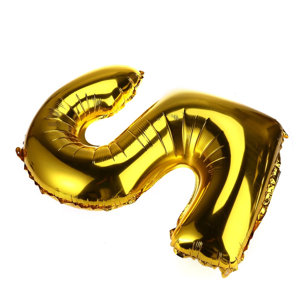1pc Balloon Large 32 Inch Aluminum Foil Golden Num... – Grandado