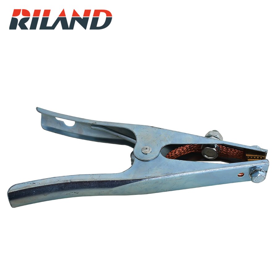 RILAND 500A Earth Clamp Spring Loaded Ground Clamp... – Grandado