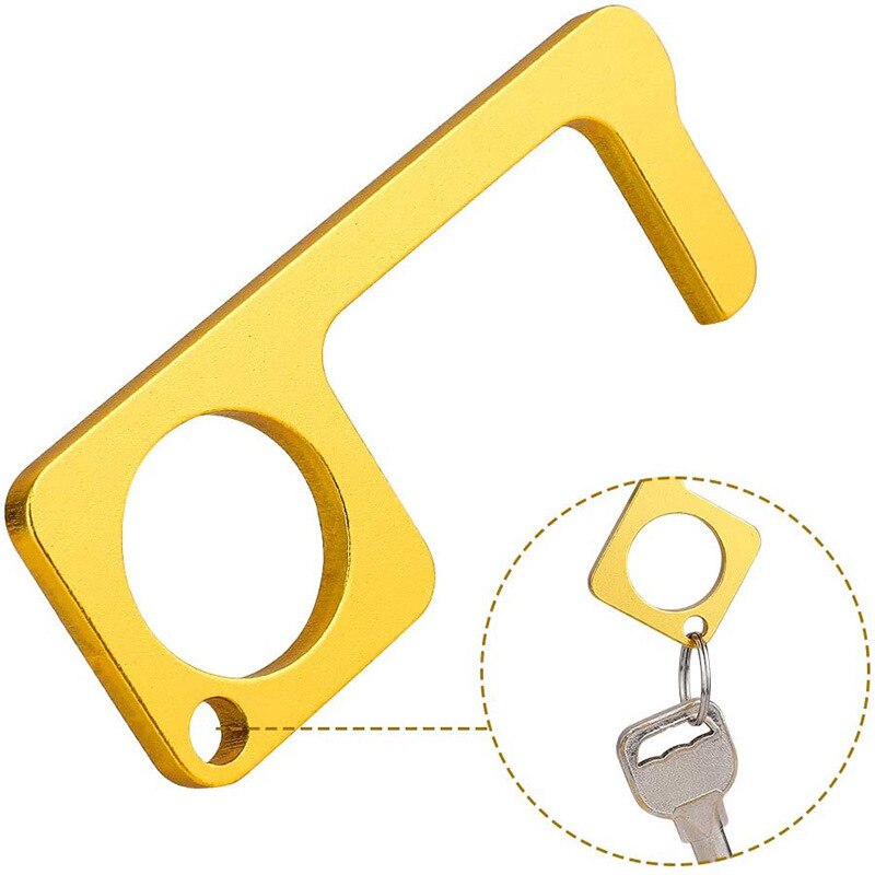 1Pc Key Chain No-Touch Door Opener Keychain Antimi... – Vicedeal