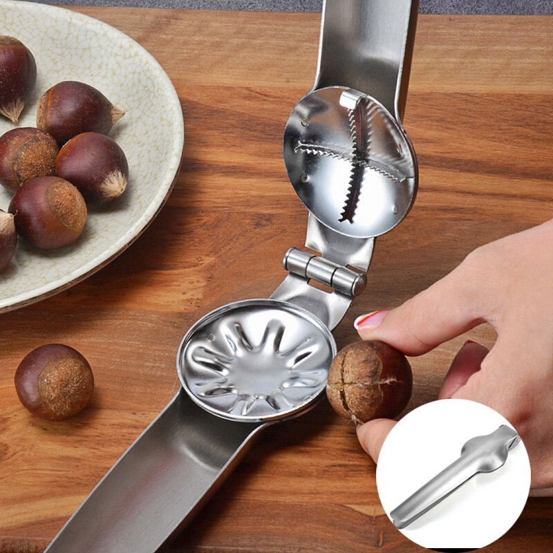 2 in 1 Stainless Steel Quick Nuts Cracker Kitchen ... – Grandado