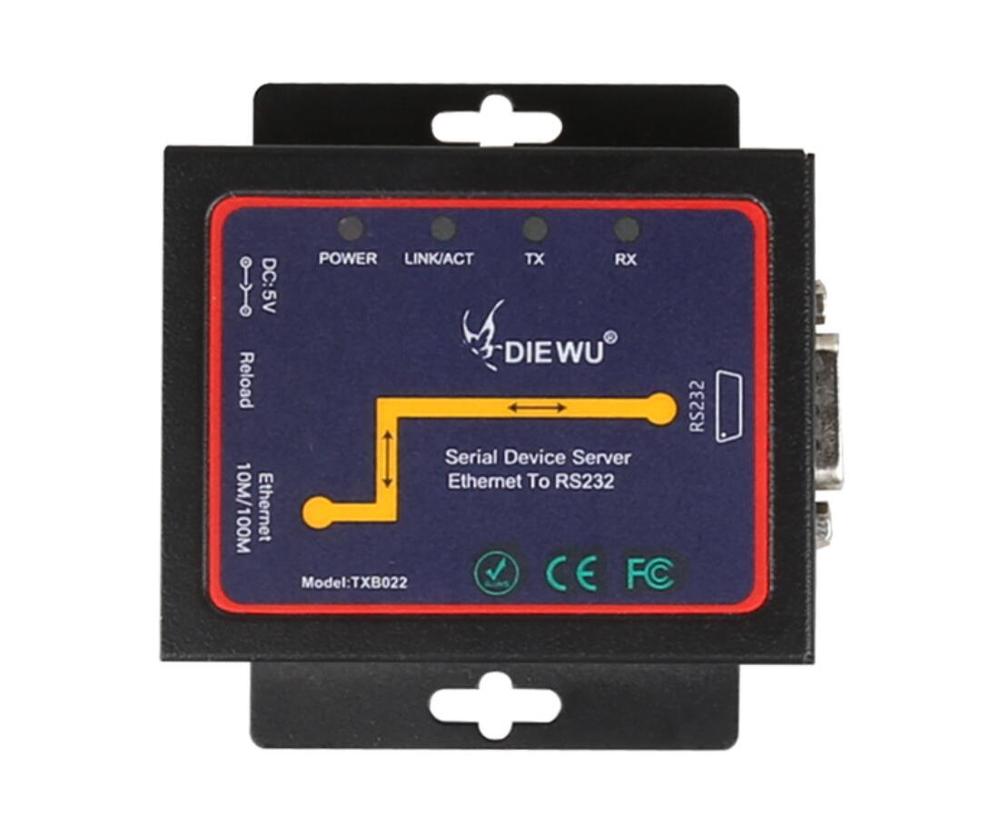 Serial Device Server Rj45 To Rs232 Ethernet To Rs2 Vicedeal