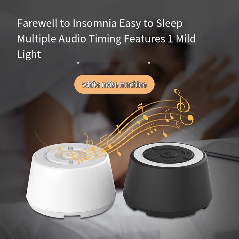 Witte Ruis Machine Baby Slaap Machine Met Nachtlam... – Vicedeal