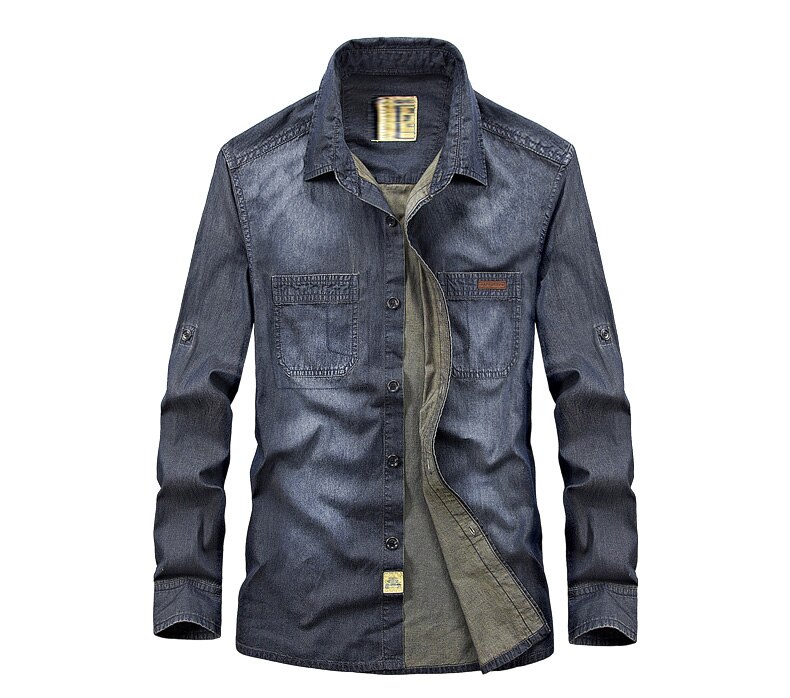 Lente Herfst Casual Heren Volledige Mouw 100% Kato... – Grandado