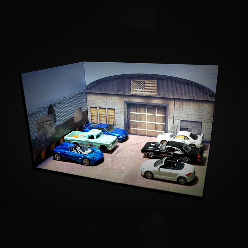 1/64 Garage Factory Maintenance Warehouse House Bu... – Grandado