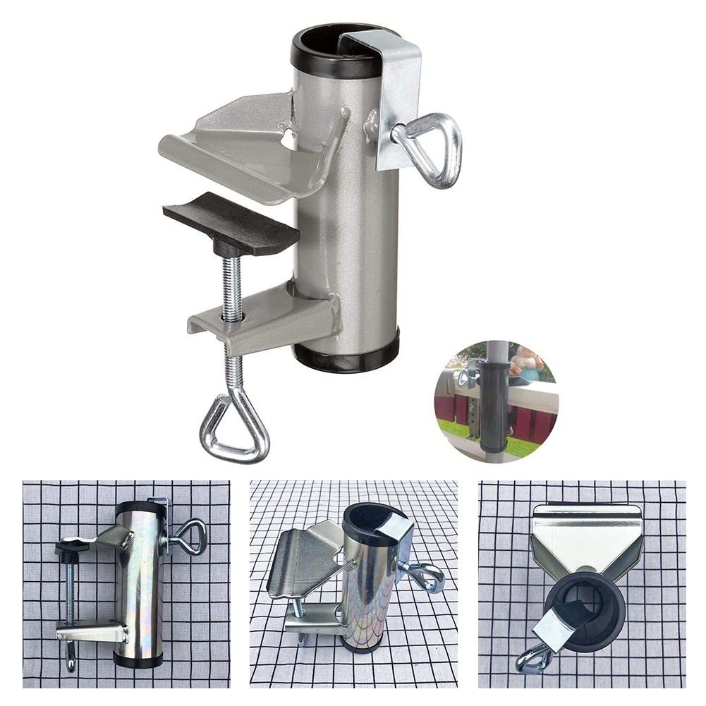 Chair Clamp Fixed Fishing Stable Galvanized Bracke... – Grandado