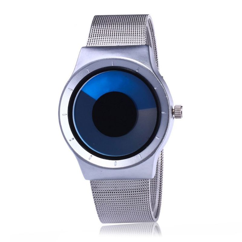 Swirl Pointerless Watch Luminous Simple Unisex Stu... – Grandado