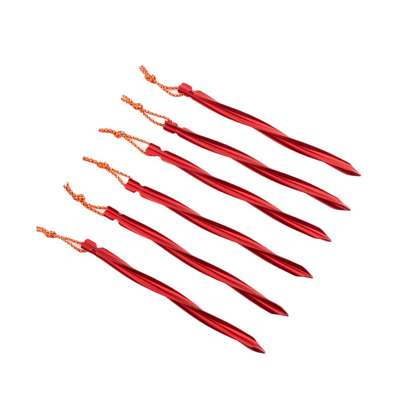 ASTA GEAR Aluminum alloy Spiral tent stakes Hammoc... – Grandado