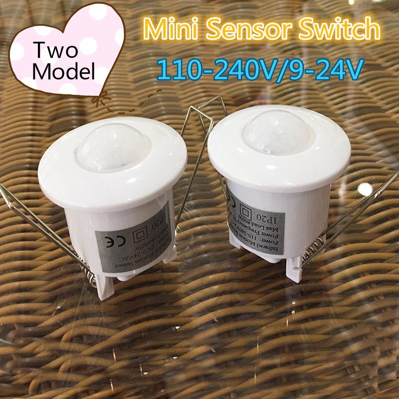 Mini Time delay Adjustable 360 Degree Ceiling PIR ... – Grandado