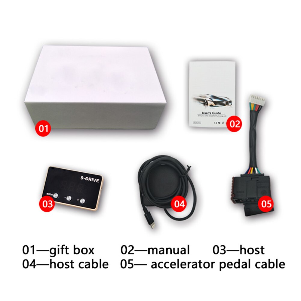 9-Drive Car Electronic Throttle Controller Pedal A... – Vicedeal