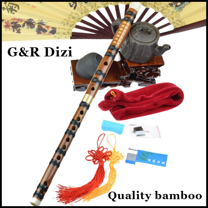 Chinese Bamboo Flute Dizi Woodwind Flauta Musical ... – Vicedeal