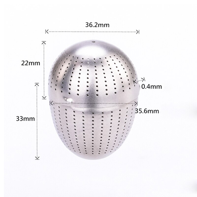 Titanium Thee Infuser Sphere Locking Spice Tea Bal... – Vicedeal