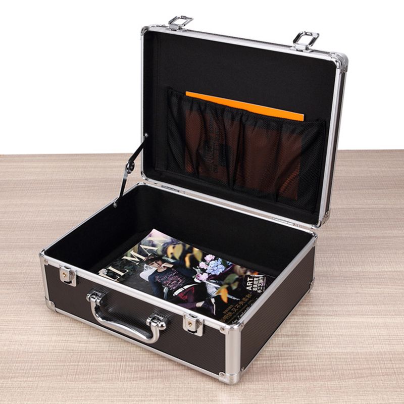 Aluminum Tool Holder Box Case Flight Briefcase Wit... – Vicedeal
