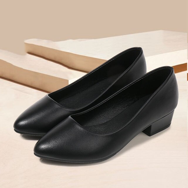 LIHUAMAO Pumps square heel women mule shoes slingb... – Grandado