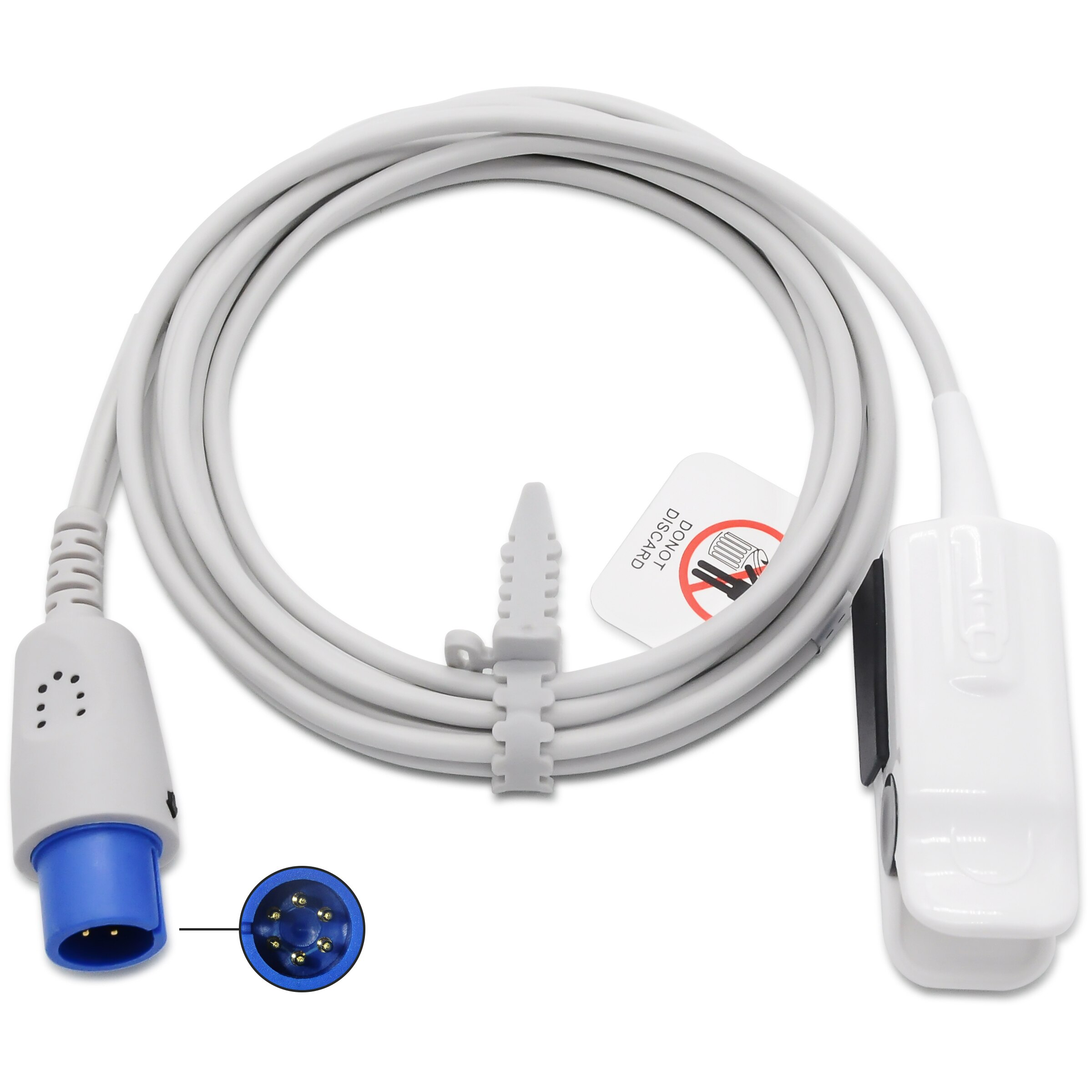 Bionet BM3 Adult Finger Clip Spo2 Sensor ,6PIN – Vicedeal