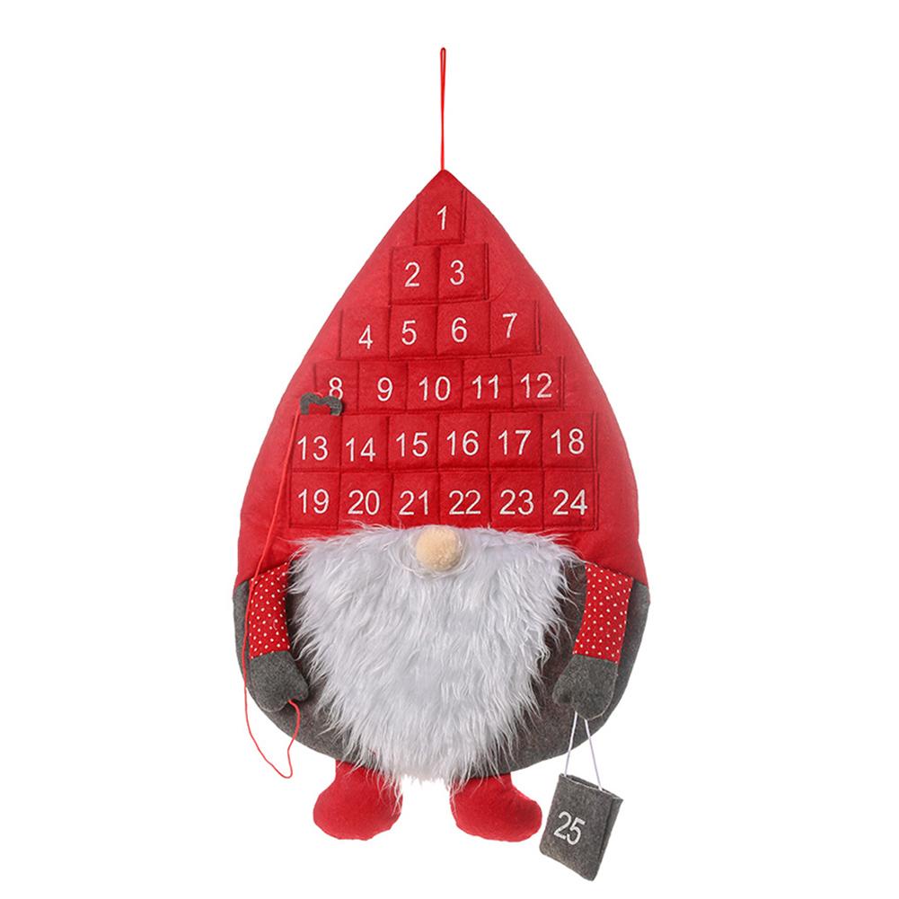 Christmas Calendar Pendant Non-woven Forest Man Ru... – Grandado