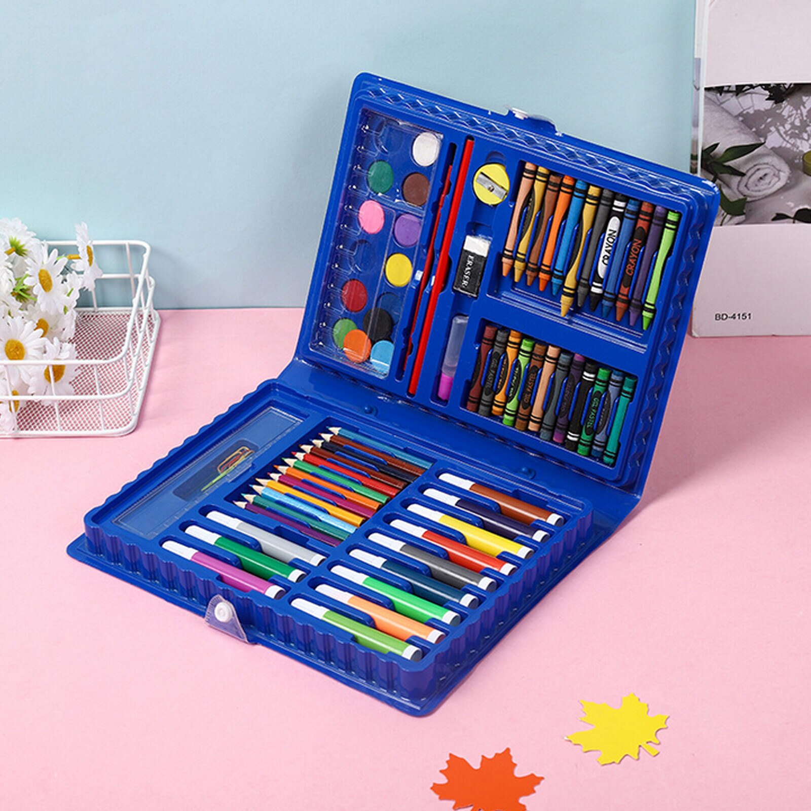 68PCS Kids Painting Drawing Art Set with Crayons O... – Grandado