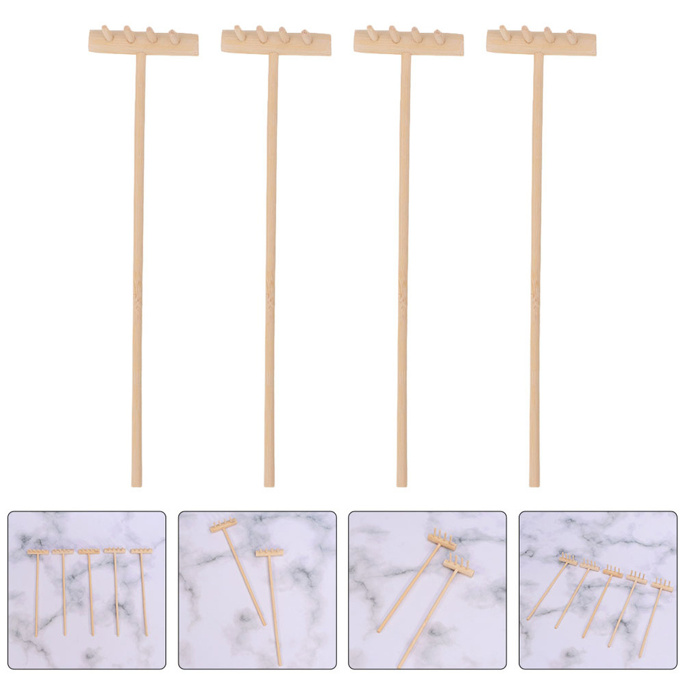 8Pcs Mini Zen Garden Rake Tools Zen Garden Tool Ra... – Grandado