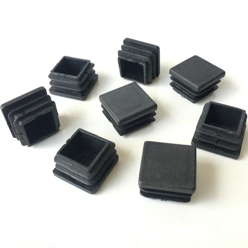 80 Stuks Zwart Plastic Blanking End Caps Vierkante... – Grandado