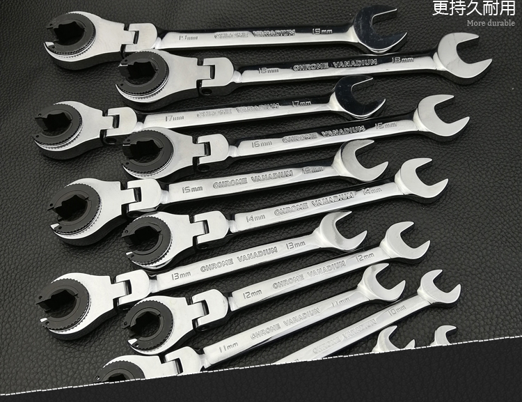Adjustable Spanner repair tool Ratchet Flare Nut W... – Grandado