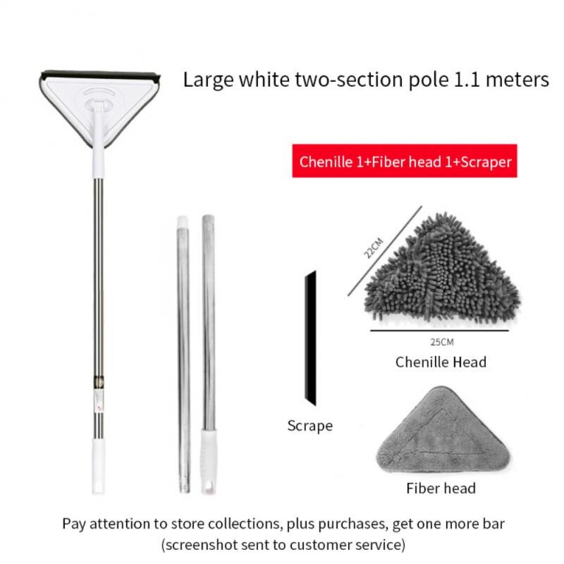 Triangle Mop For Washing Glass Ceiling Dust Cleani... – Vicedeal